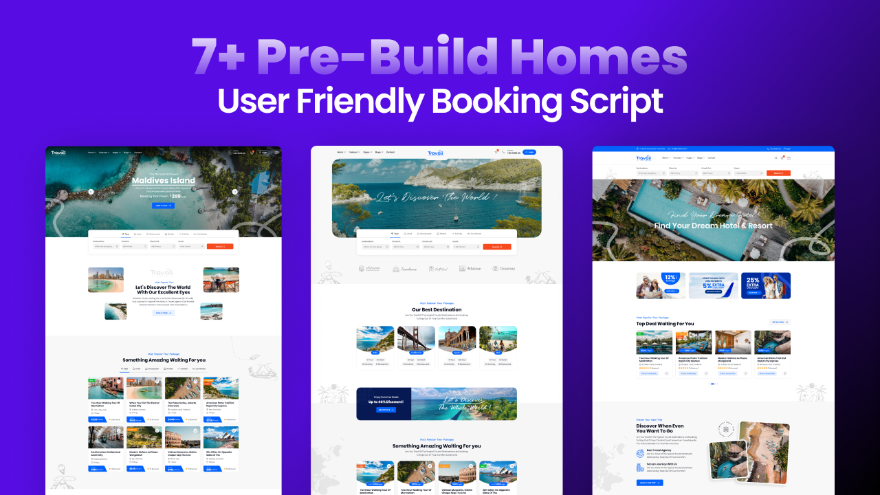 Tourex – Travel Agency & Hotel Booking Solution by ThemeDox | CodeCanyon